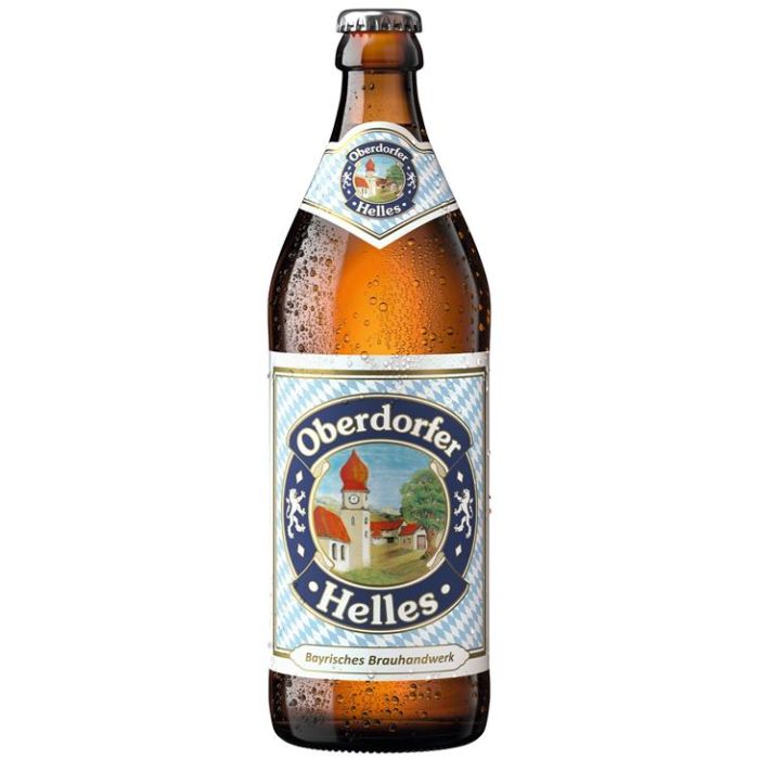 Oberdorfer Helles - Allgäuer Brauhaus - Helles, 5%, 500ml Bottle – Raynville Superstore
