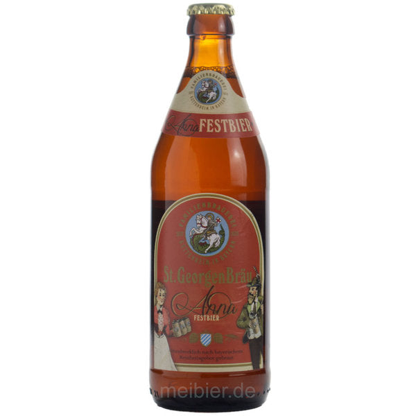 Anna Festbier - St. GeorgenBräu - Festbier, 5.6%, 500ml Bottle – Raynville Superstore