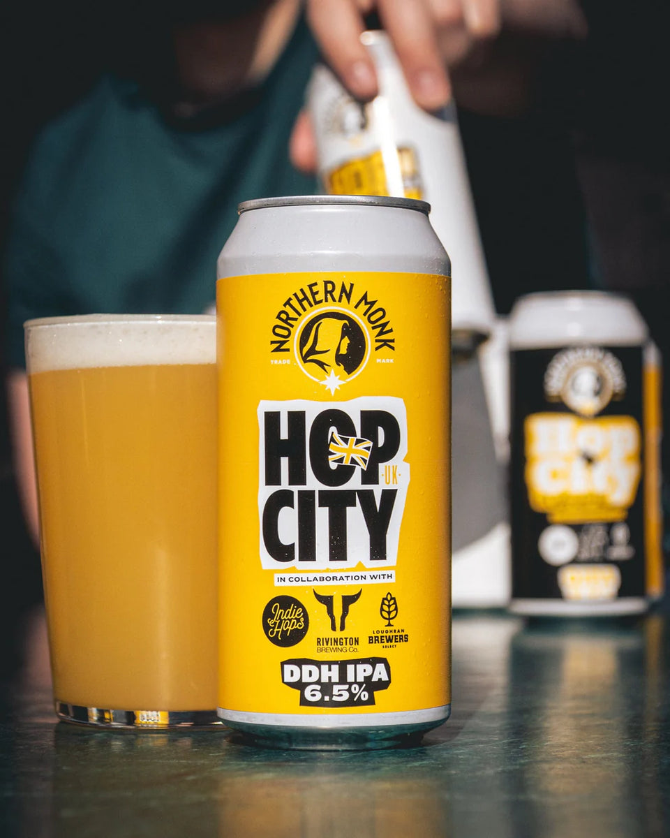 Hop City 2025 DDH IPA - Northern Monk X Rivington Brewing Co - DDH IPA – Raynville Superstore