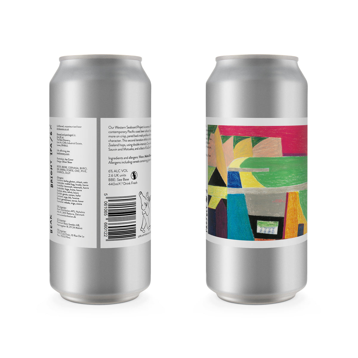 Western Seaboard Project # 2 - Beak Brewery - Bright IPA, 6%, 440ml Ca – Raynville Superstore