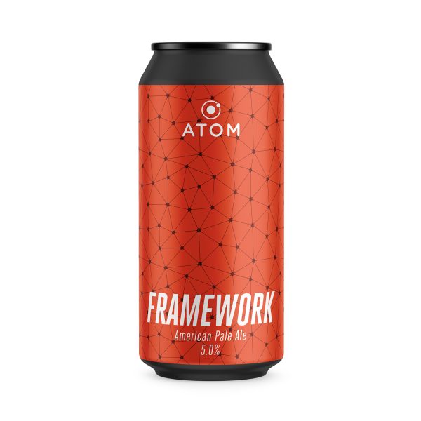 Framework - Atom Brewing Co - Pale Ale, 5%, 440ml Can – Raynville Superstore