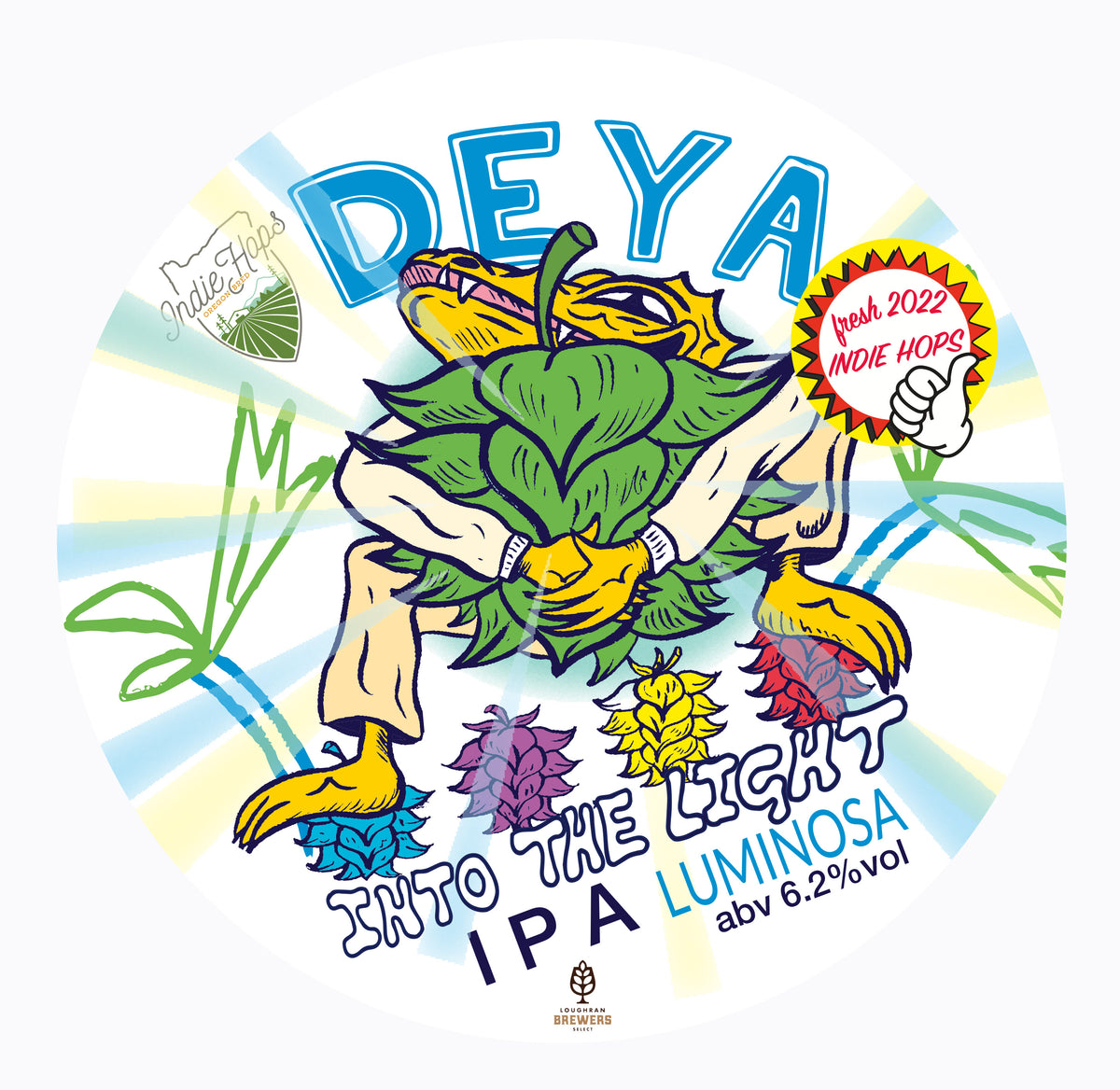Into The Light - Deya Brewing - IPA, 6.2%, 500ml Can – Raynville Superstore