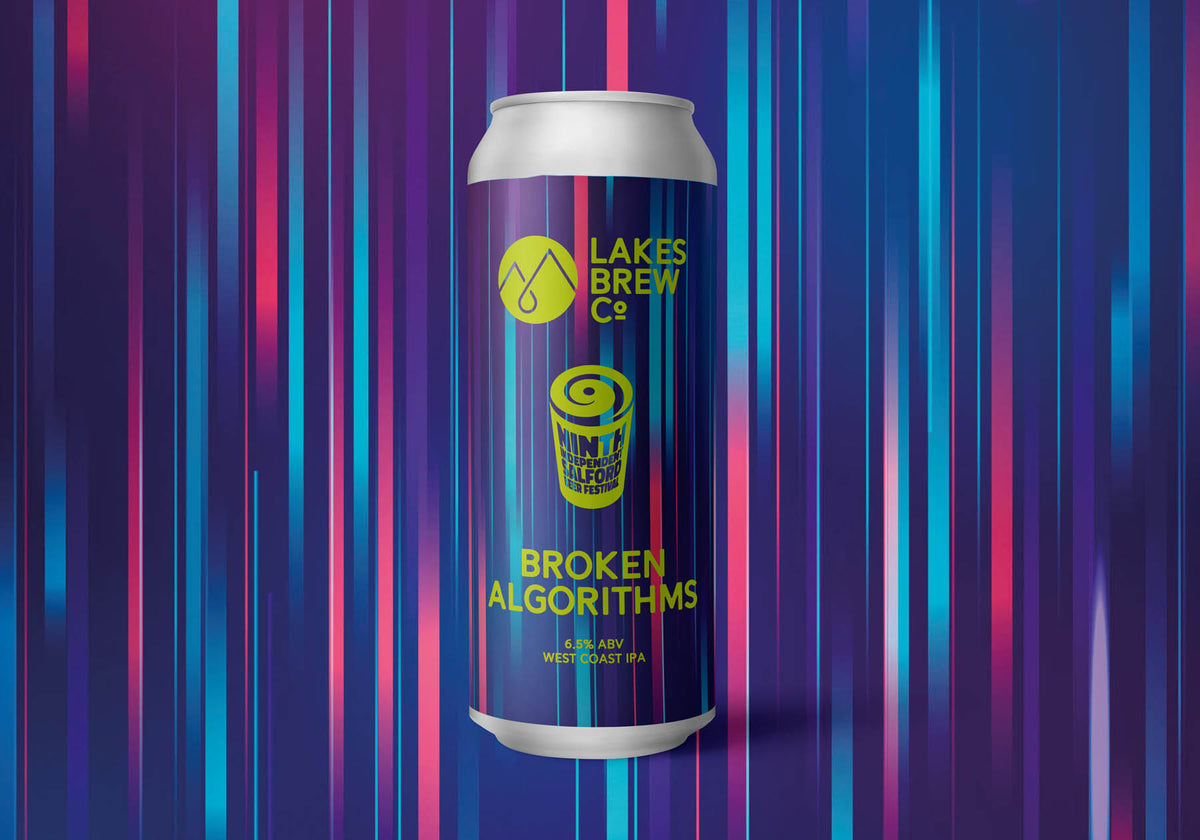 Broken Algorithms - Lakes Brew Co - West Coast IPA, 6.5%, 440ml Can ...