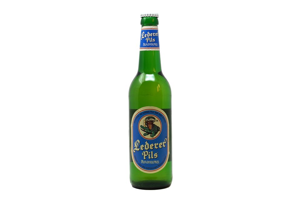 Alkoholfrei Lederer Pils - Lederer - Alcohol Free Pils, 0.5%, 500ml Bo ...
