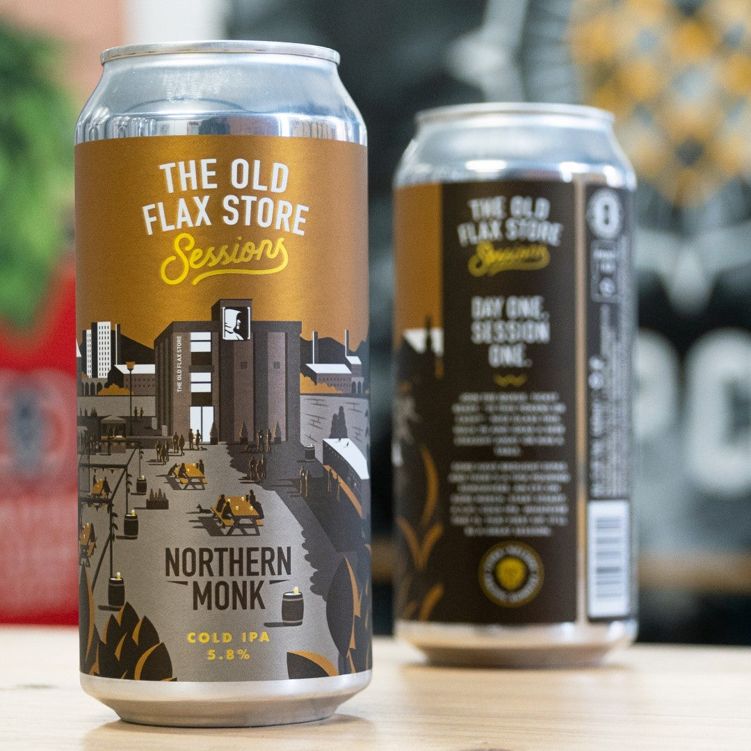 The Old Flax Store Sessions - Northern Monk - Cold IPA, 5.8%, 440ml Ca ...
