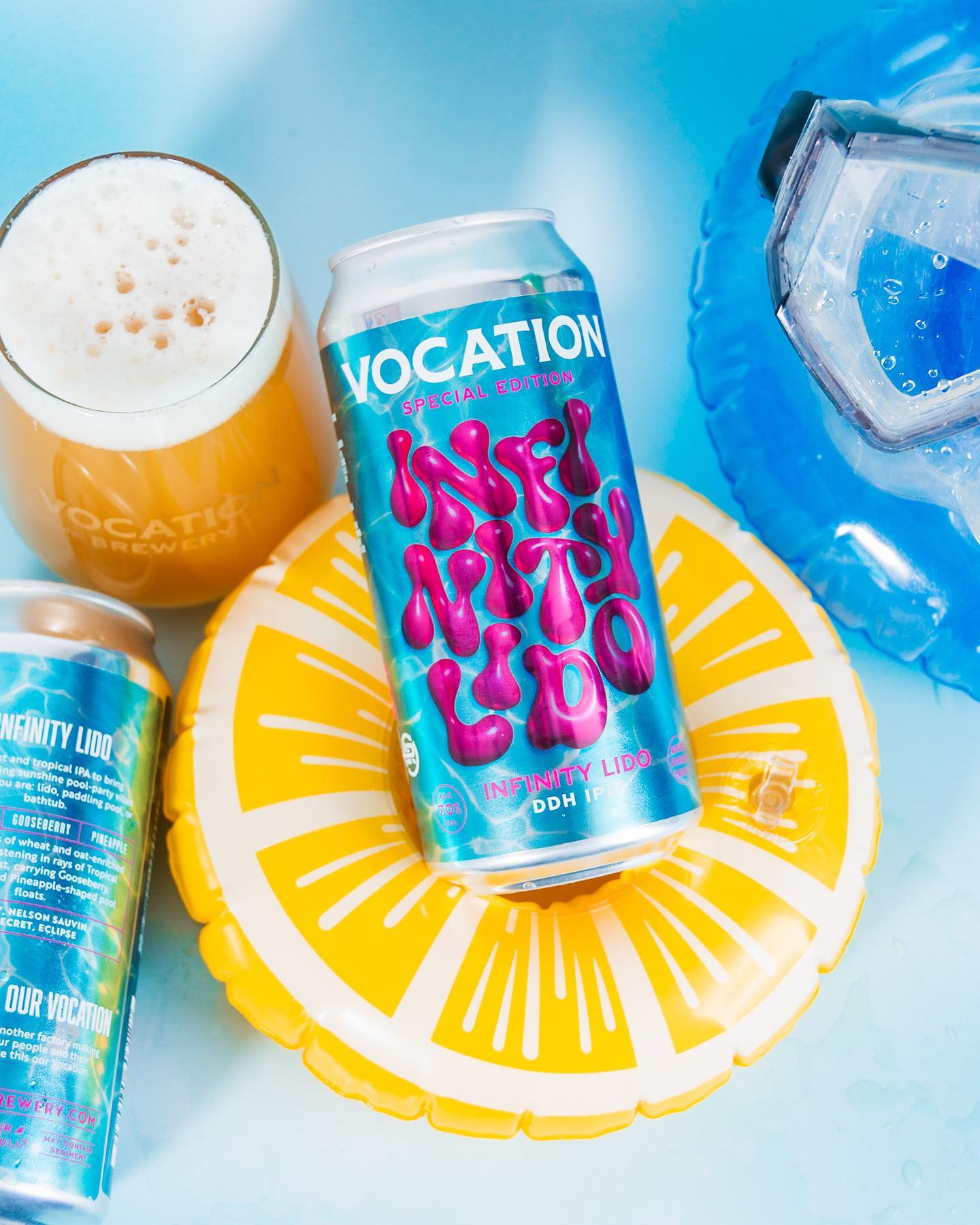 Infinity Lido - Vocation Brewery - DDH IPA, 7%, 440ml Can – Raynville ...