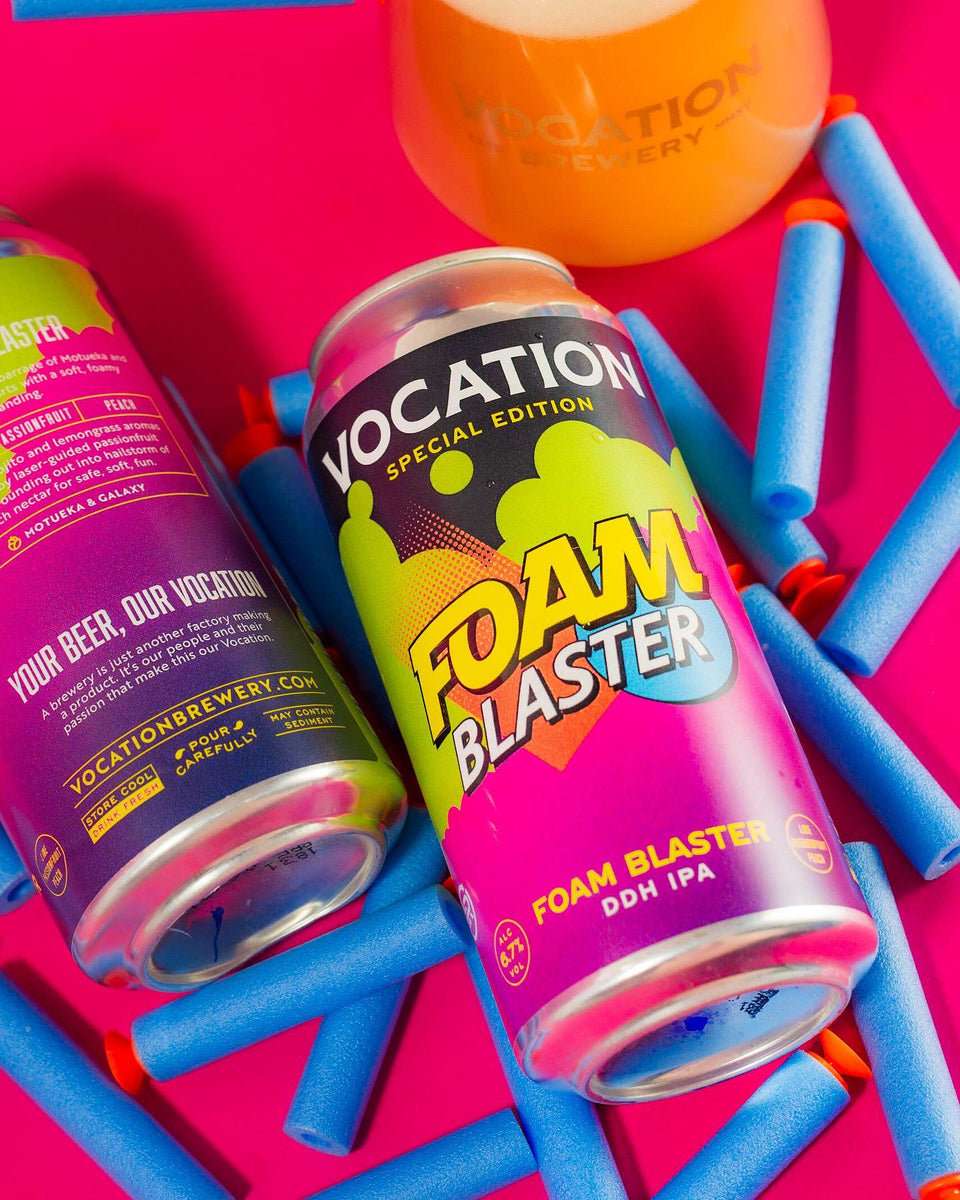 Foam Blaster - Vocation Brewery - DDH IPA, 6.7%, 440ml Can – Raynville ...