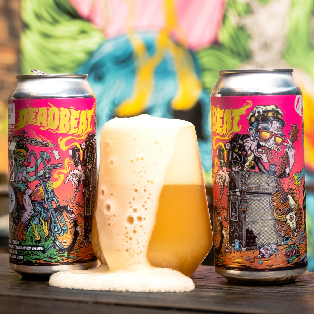 Deadbeat - Northern Monk X Finback - DDH IPA, 7.4%, 440ml Can ...