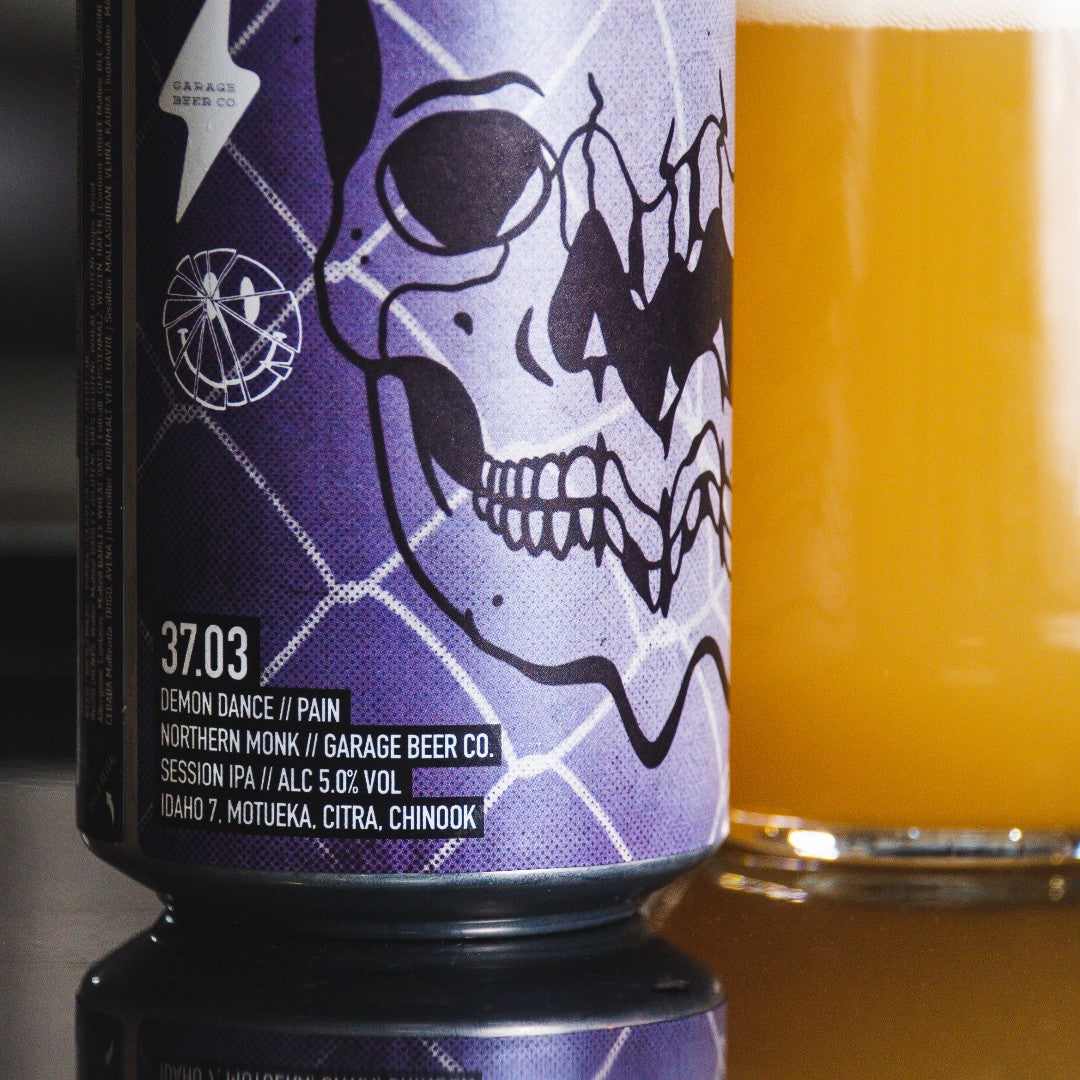 37.03 Pain - Northern Monk X Garage Beer Co X Demondance - Session IPA ...