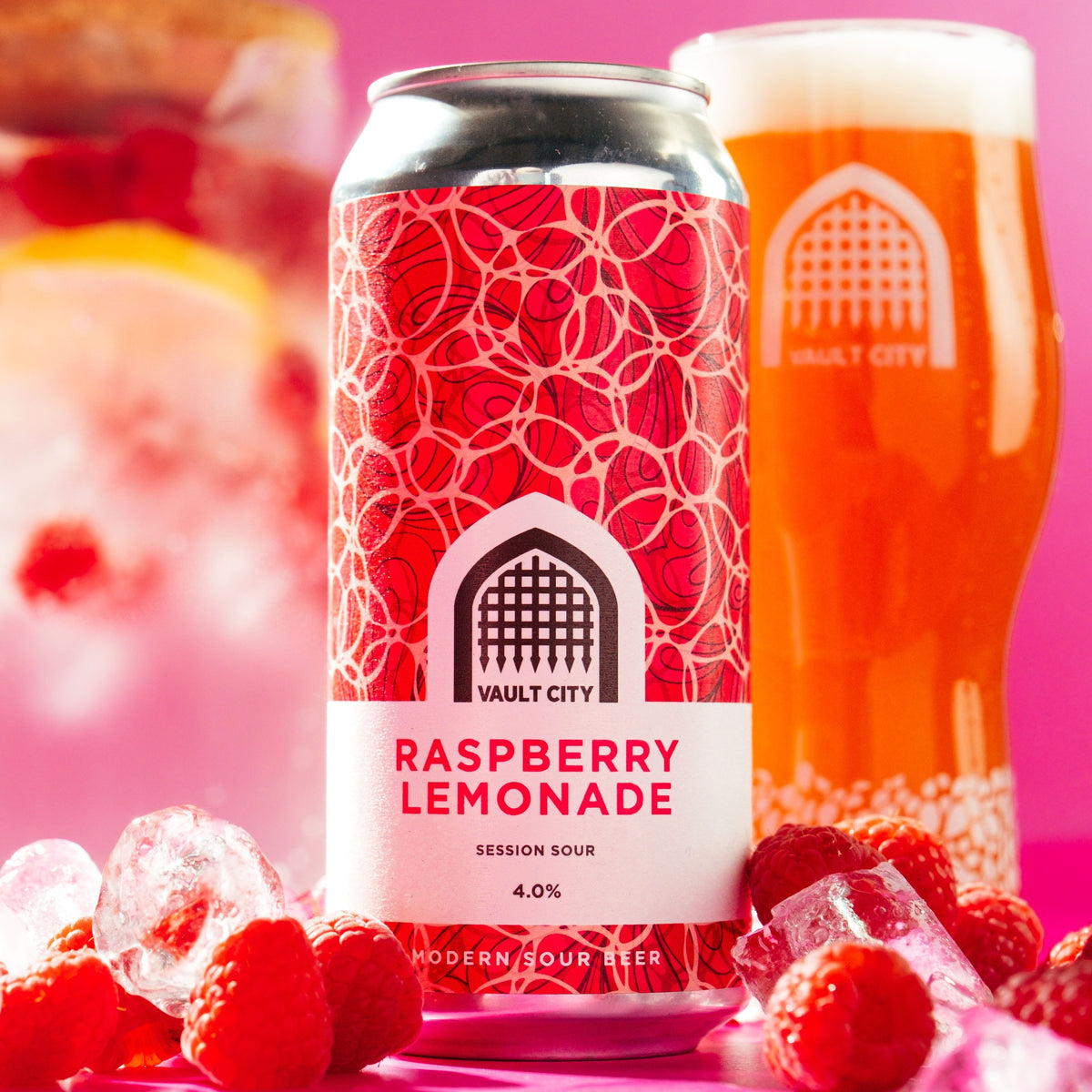 Raspberry Lemonade Session Sour - Vault City - Raspberry Lemonade Sess ...