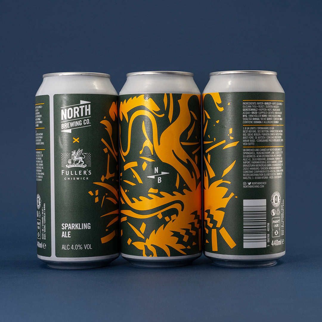 Sparkling Ale - North Brewing Co X Fullers - Sparkling Ale, 4%, 440ml ...