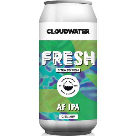 Fresh Citra Edition - Cloudwater - Alcohol Free IPA, 0.5%, 440ml Can ...
