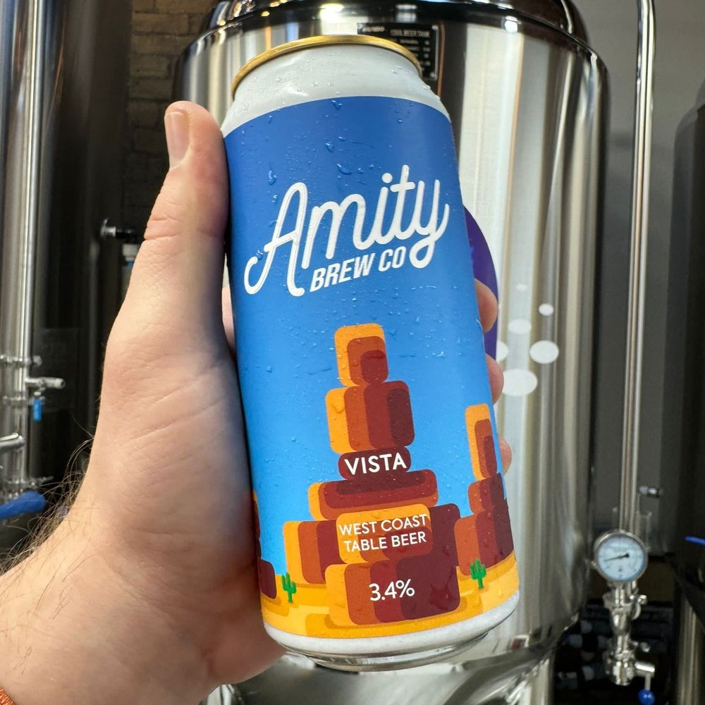 Vista - Amity Brew Co - West Coast Table Beer, 3.4%, 440ml Can ...
