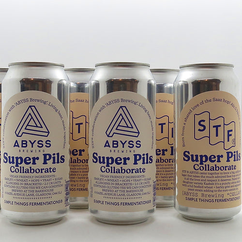 Super Pils - Simple Things Fermentations X Abyss Brewing - Pilsner, 5 ...