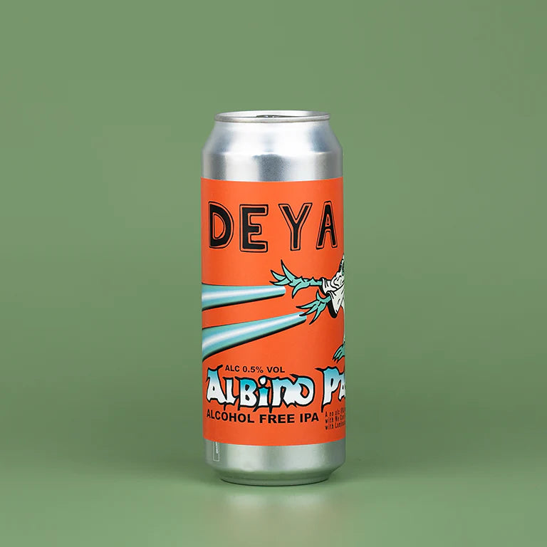 Albino Pasta - Deya Brewing - Alcohol Free IPA, 0.5%, 500ml Can ...
