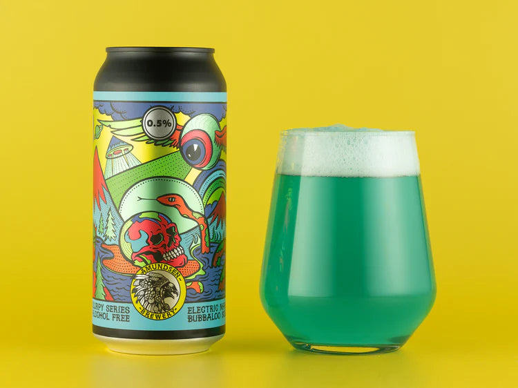 Electric Mango Bubbaloo - Amundsen Brewery - Alcohol Free Sour, 0.5% ...