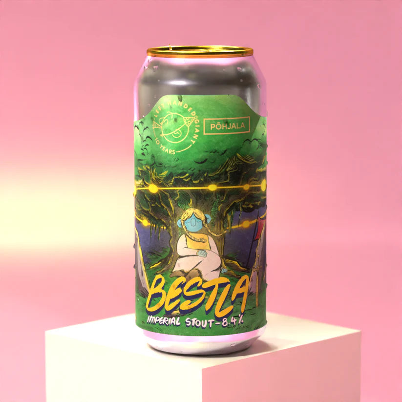 Bestla - Left Handed Giant X Pohjala - Imperial Stout with Cacao, Coff ...