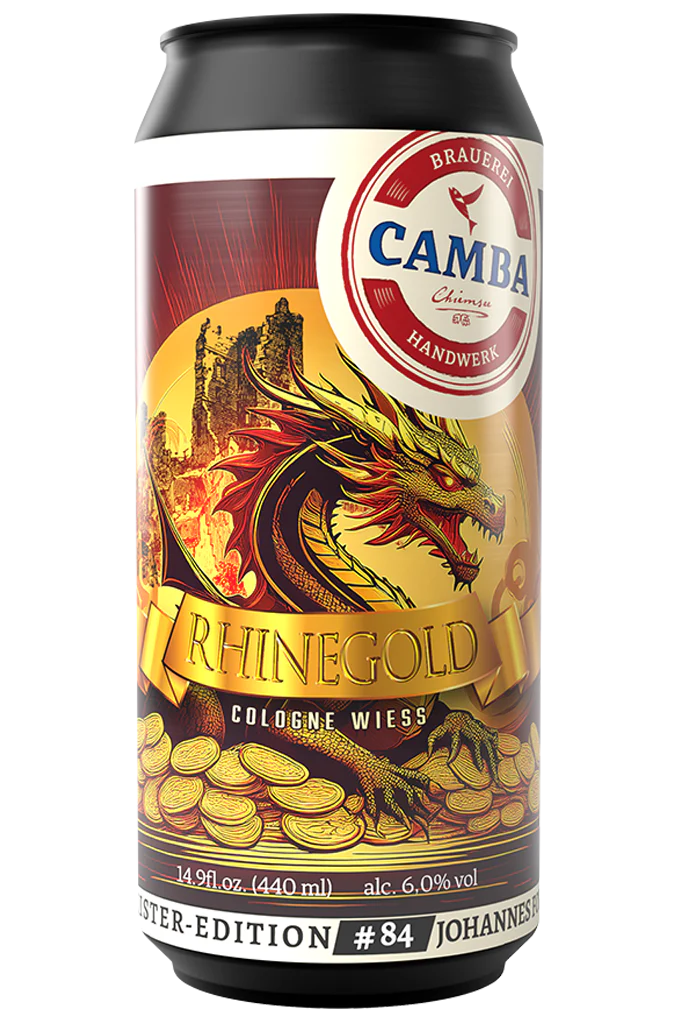 Rhinegold Weisse - Camba Bavaria - Weissebier, 6%, 440ml Can ...