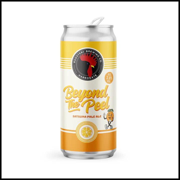 Beyond The Peel - Roosters Brewery - Hazy Satsuma Pale Ale, 3.8%, 440m ...