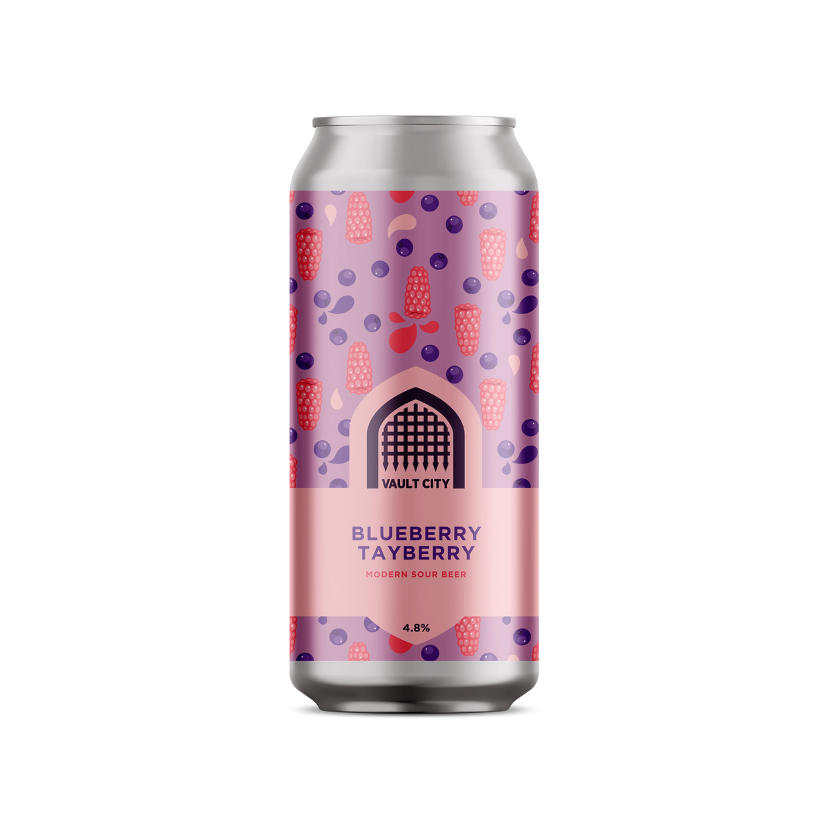 Blueberry Tayberry - Vault City - Blueberry Tayberry Sour, 4.8%, 440ml ...