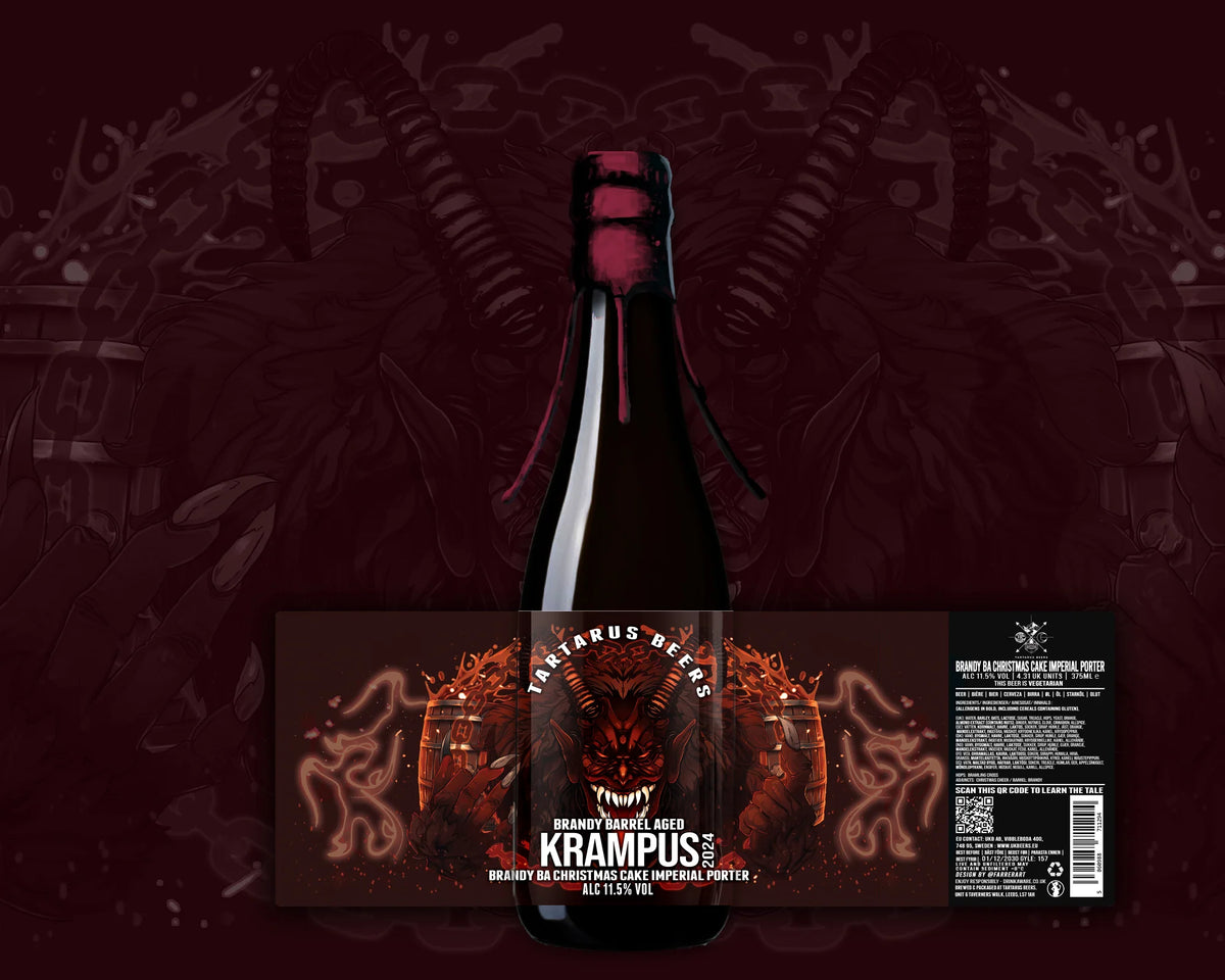 BA Krampus 2024 - Tartarus Beers - Brandy Barrel Aged Christmas Cake I ...