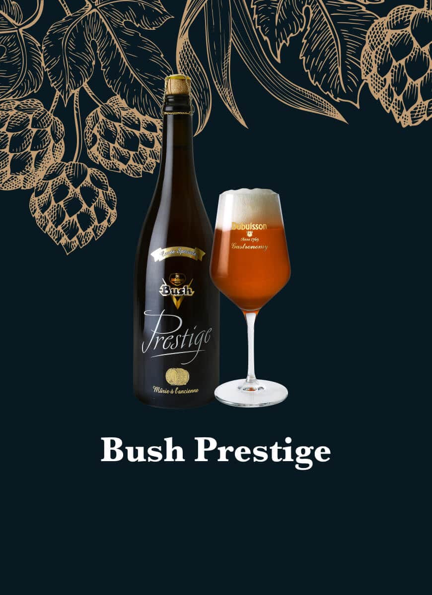 Bush Prestige - Brasserie Dubuisson - Belgian Strong Golden Ale, 13% ...