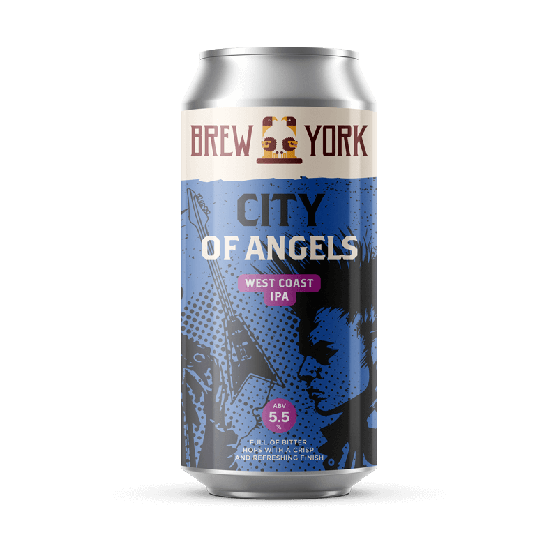 City Of Angels - Brew York - West Coast IPA, 5.5%, 440ml Can ...