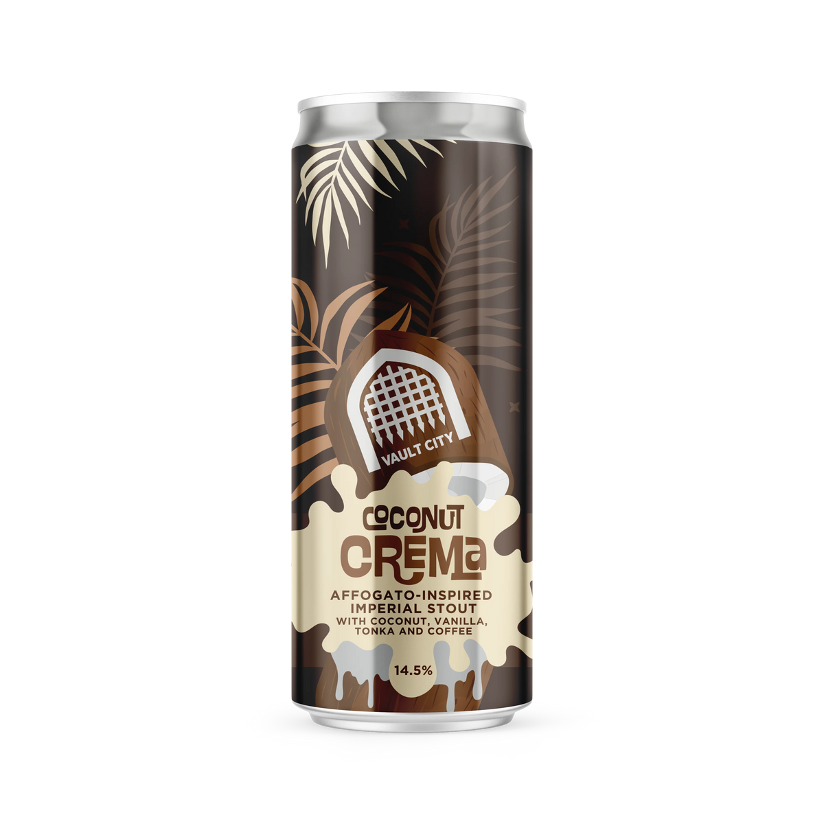Coconut Crema - Vault City - Affogato Imperial Stout, 14.5%, 330ml Can ...