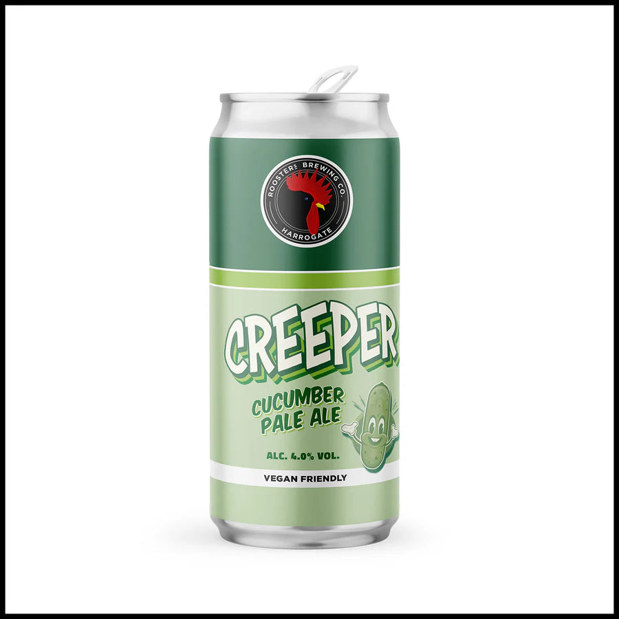 Creeper - Roosters Brewery - Cucumber Pale Ale, 4%, 440ml Can ...
