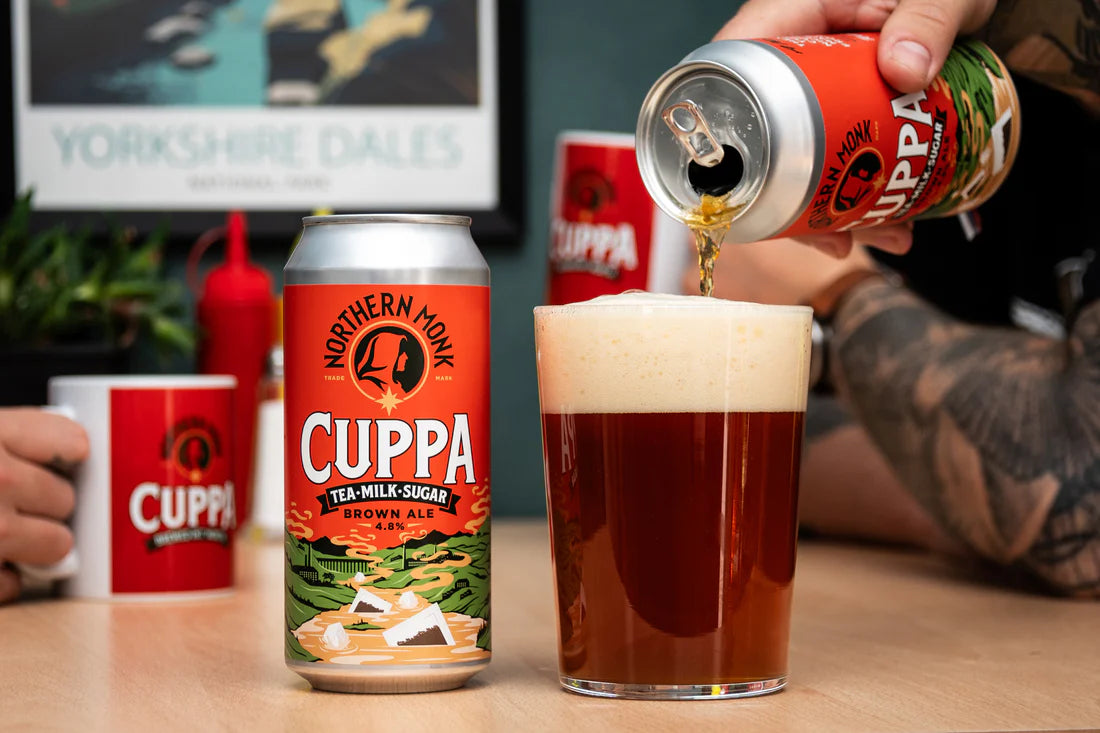 Cuppa - Northern Monk - Tea Milk Sugar Ale, 4.8%, 440ml Can – Raynville ...