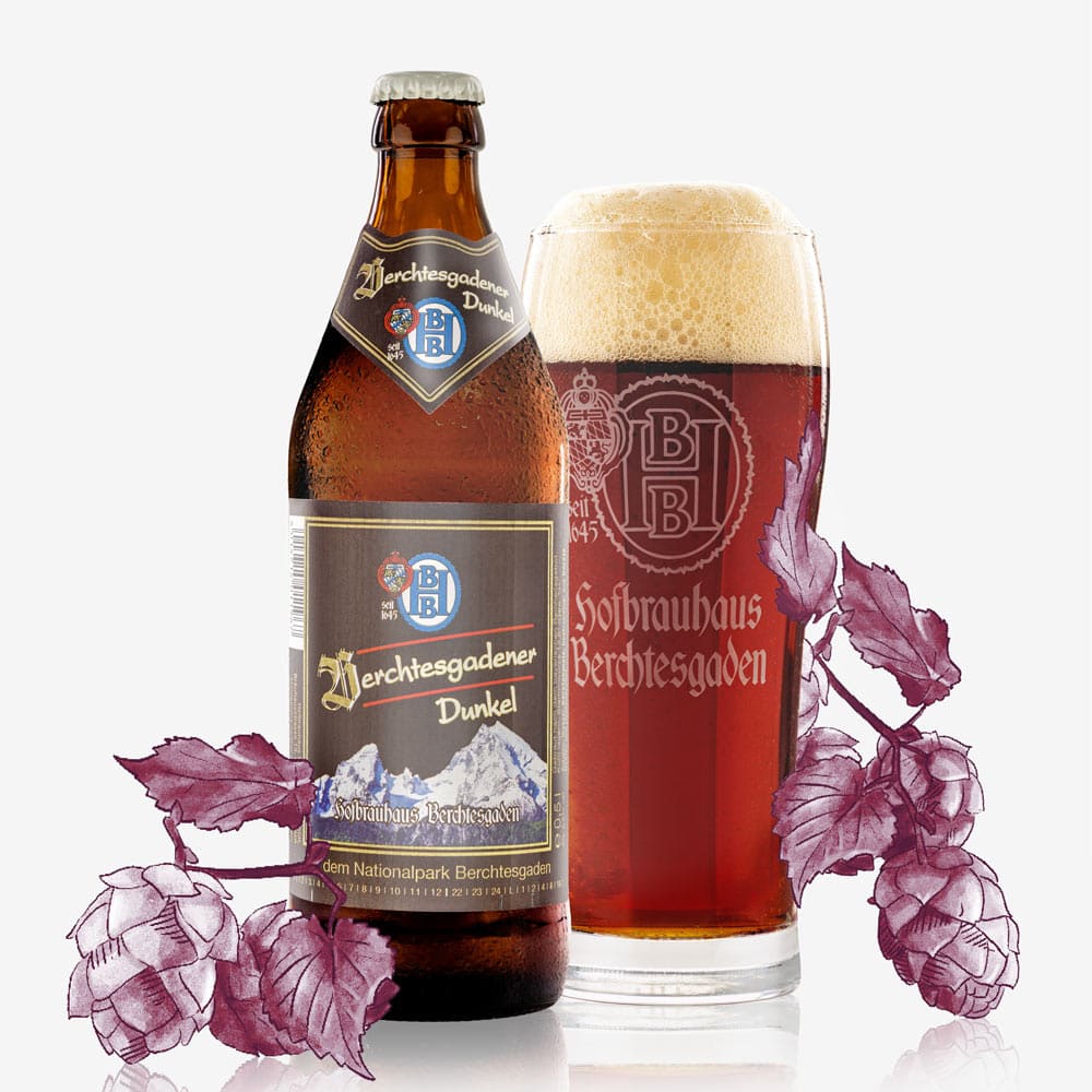 Berchtesgaden Dunkel - Hofbrauhaus Berchtesgaden - Dunkel, 5.5%, 500ml ...