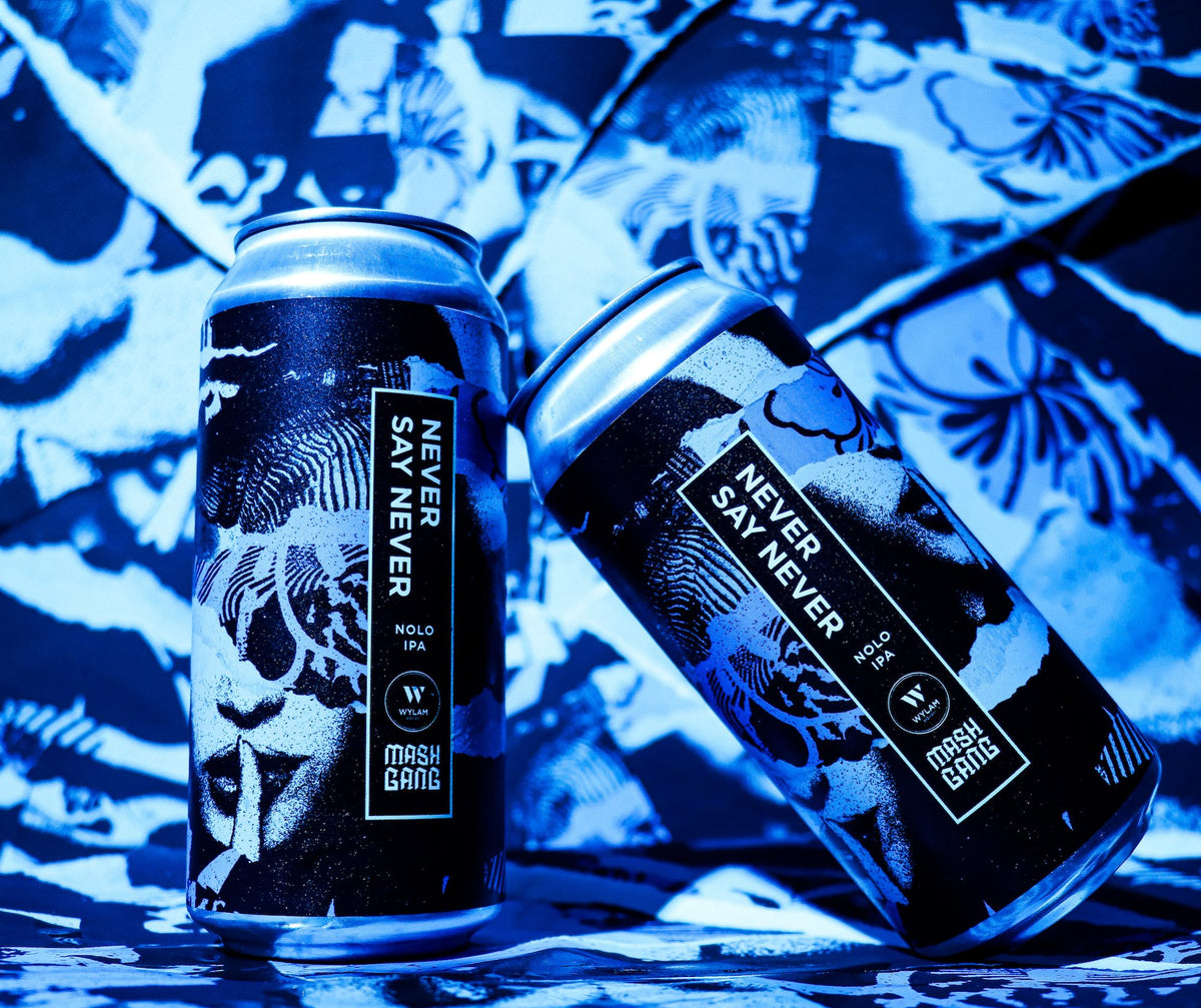 Never Say Never - Wylam Brewery X Mash Gang - Low Alcohol IPA, 0.5%, 4 ...