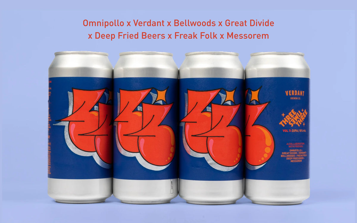 Three Times Three Vol. 7 - Verdant Brewing Co X Omnipollo X Bellwoods ...