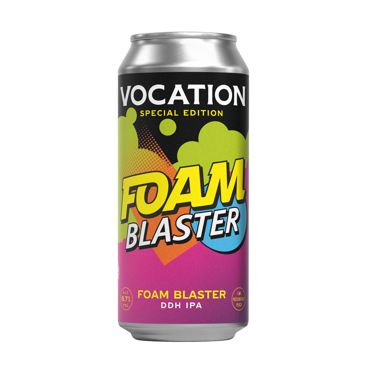 Foam Blaster - Vocation Brewery - DDH IPA, 6.7%, 440ml Can – Raynville ...