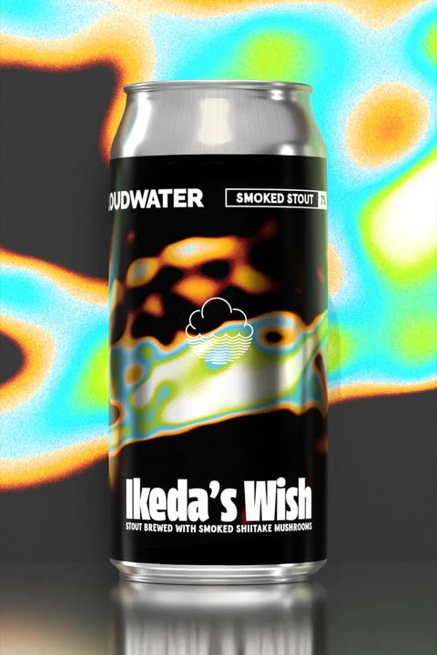 Ikeda's Wish - Cloudwater - Smoked Stout with Shiitake Mushrooms, 7% ...