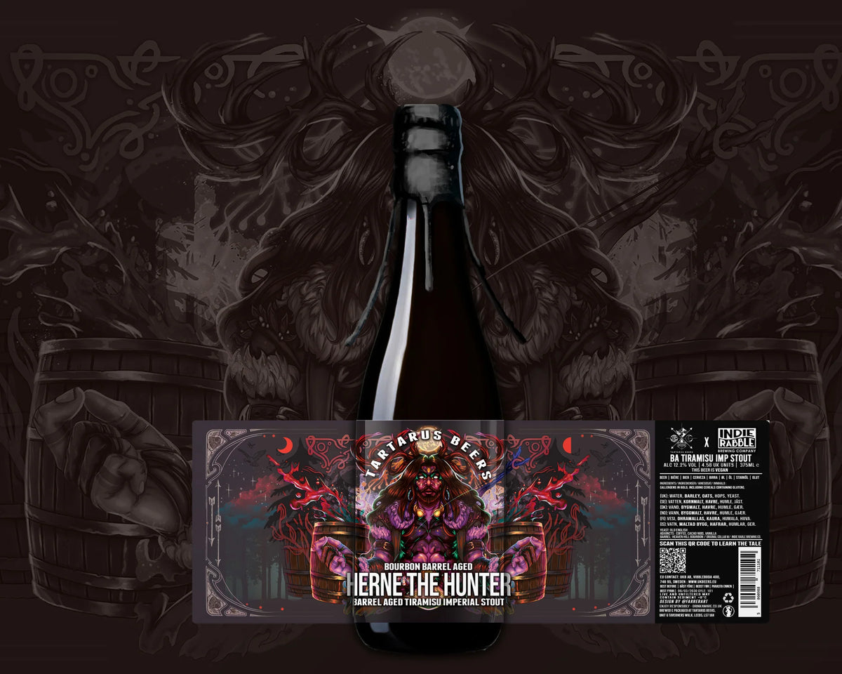 Bourbon BA Herne The Hunter - Tartarus Beers - Bourbon Barrel Aged Tir ...