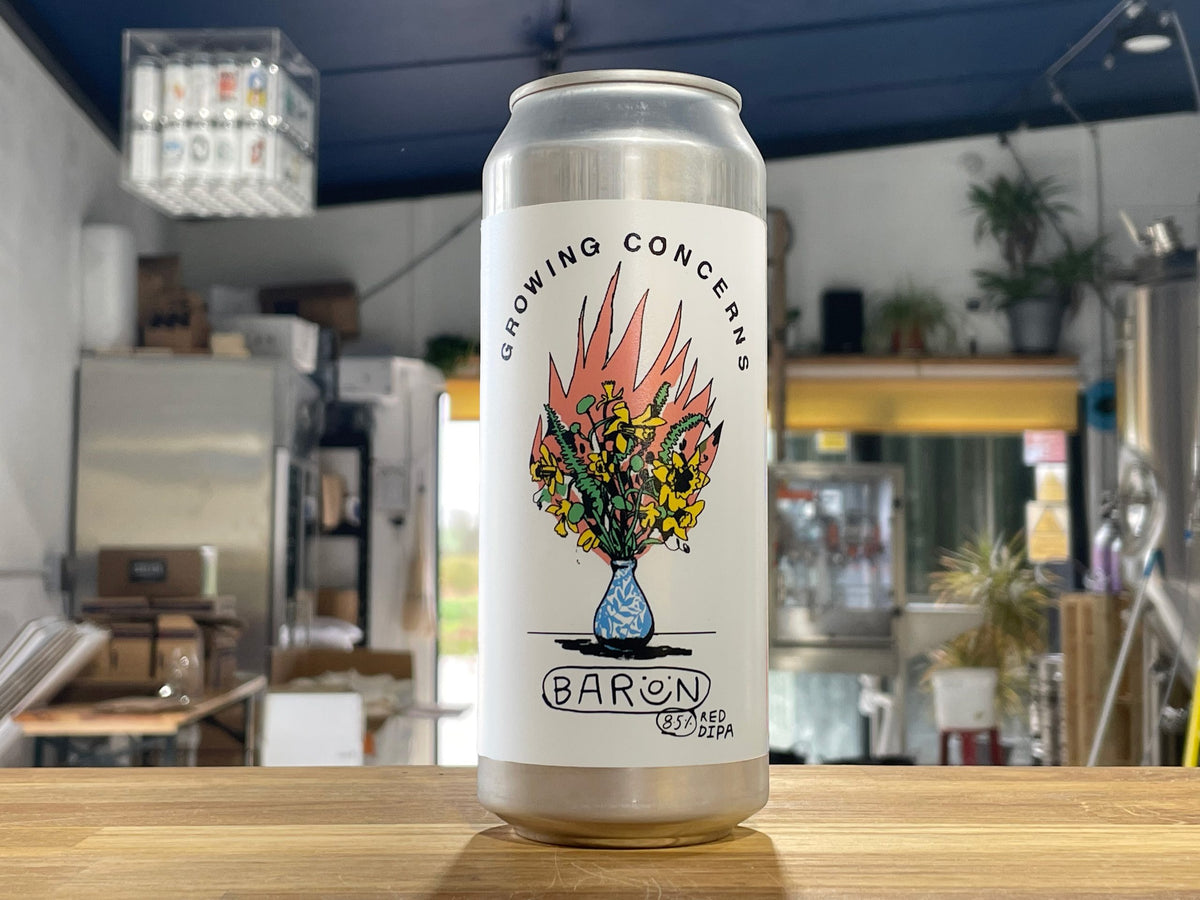 Growing Concerns - Baron Brewing - Red DIPA, 8.5%, 500ml Can ...