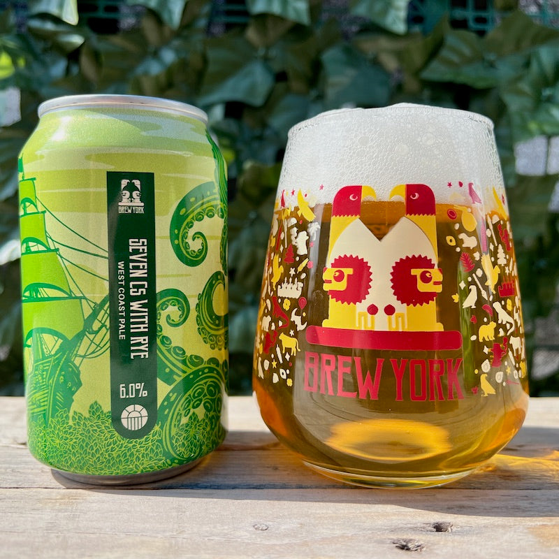 Seven C's With Rye - Brew York - West Coast Pale Ale, 6%, 330ml Can ...