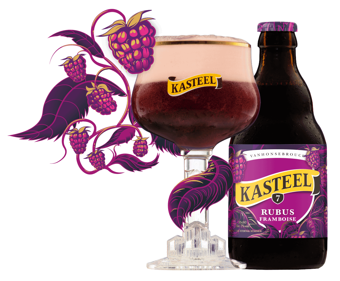 Kasteel Rubus Framboise - Kasteel Brouwerij Vanhonsebrouck - Belgian R ...