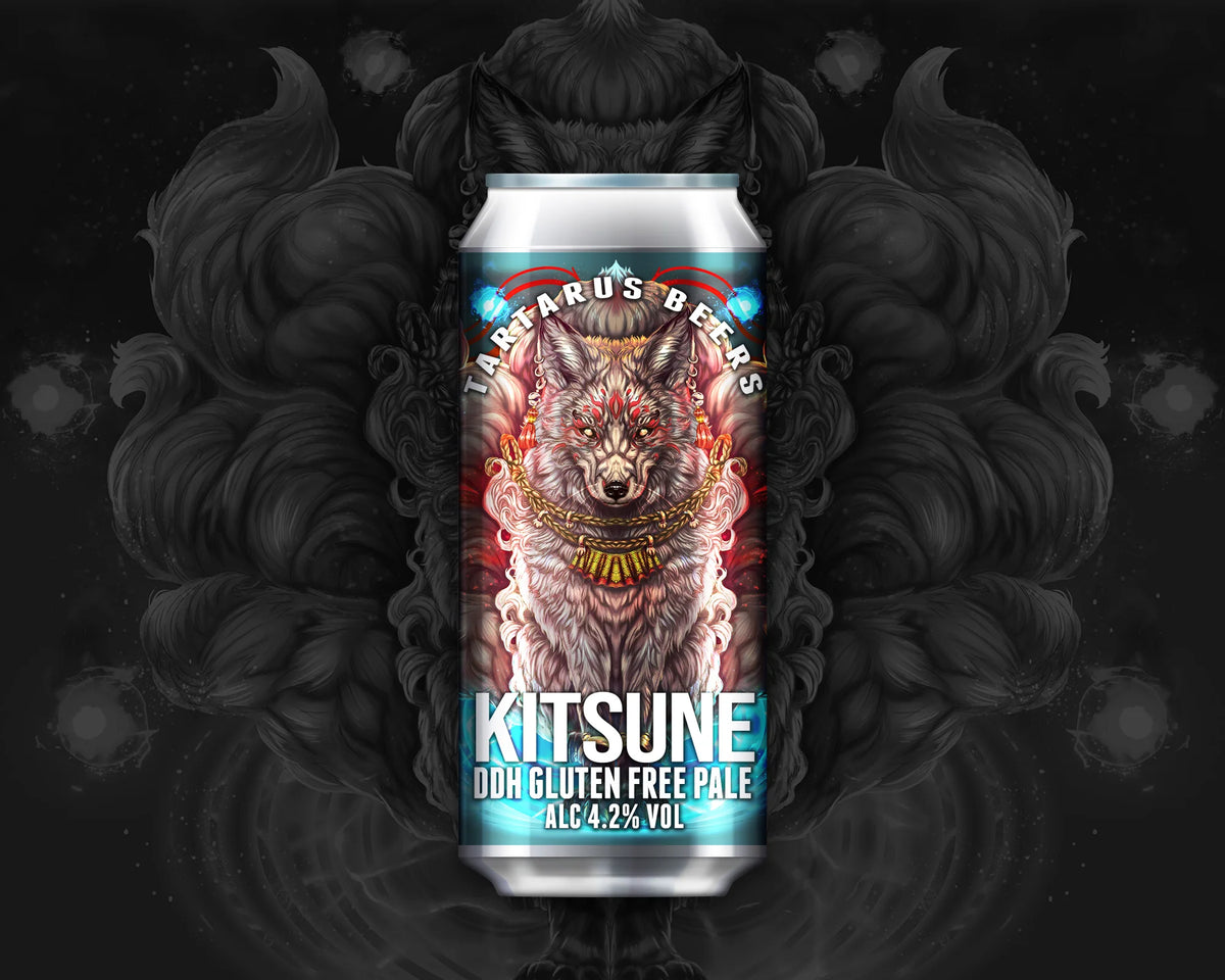 Kitsune - Tartarus Beers - Gluten Free DDH Hazy Pale, 5.2%, 440ml Can ...