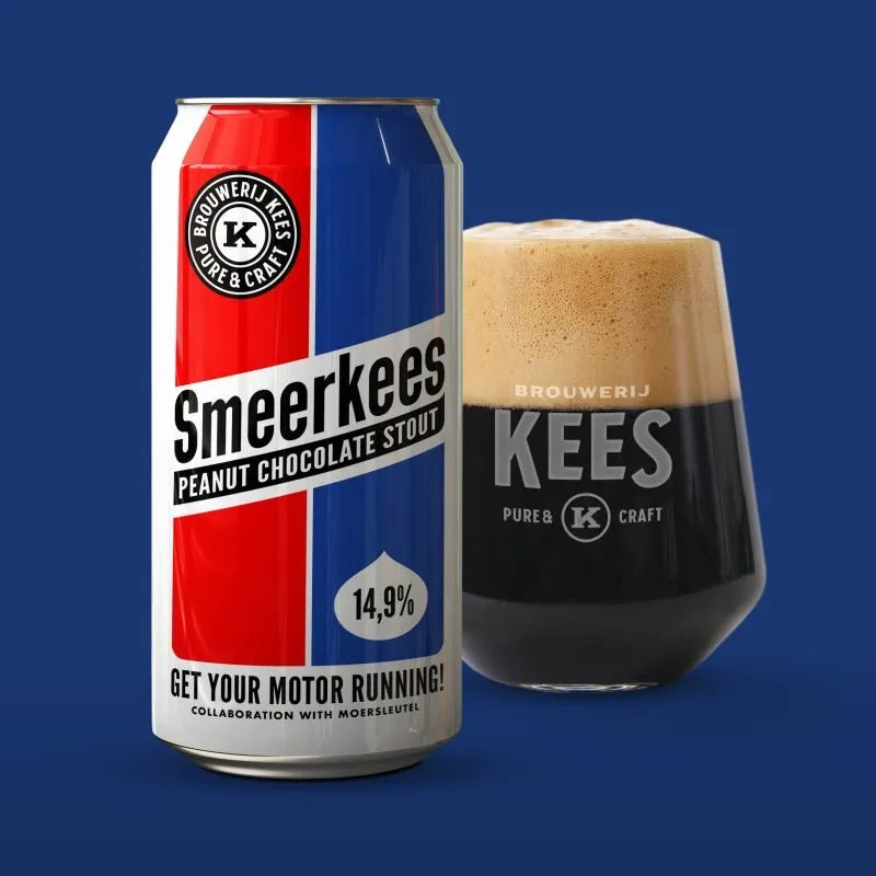 Smeerkees - Brouwerij Kees X Moersleutel - Peanut Chocolate Stout, 14 ...