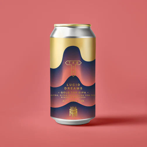 Lucid Dreams - Track Brewing Co - Gold Top DIPA, 8.4%, 440ml Can ...
