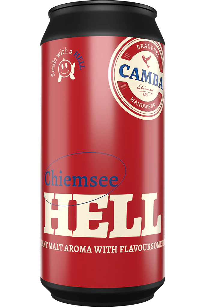 Chiemsee Hell - Camba Bavaria - Helles Lager, 5%, 440ml Can – Raynville ...