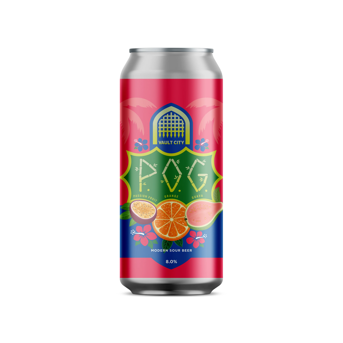POG - Vault City - Passion Fruit Orange Guava Sour, 8%, 440ml Can ...