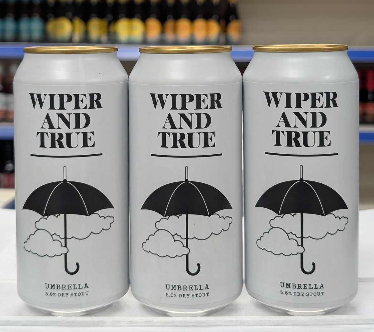 Umbrella - Wiper & True - Dry Stout, 5.6%, 440ml Can – Raynville Superstore