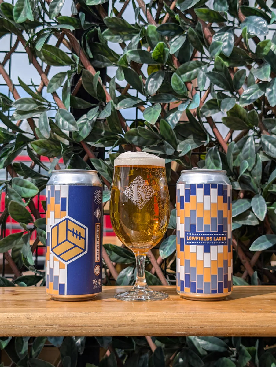 Lowfields Lager - Kirkstall Brewery - Premium Pilsner, 4.6%, 440ml Can ...