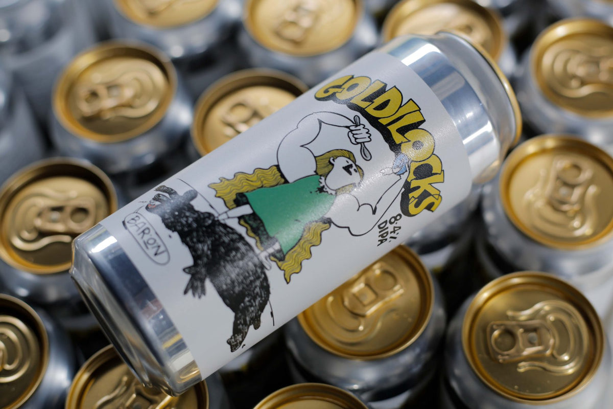 Goldilocks - Baron Brewing - DIPA, 8.4%, 500ml Can – Raynville Superstore