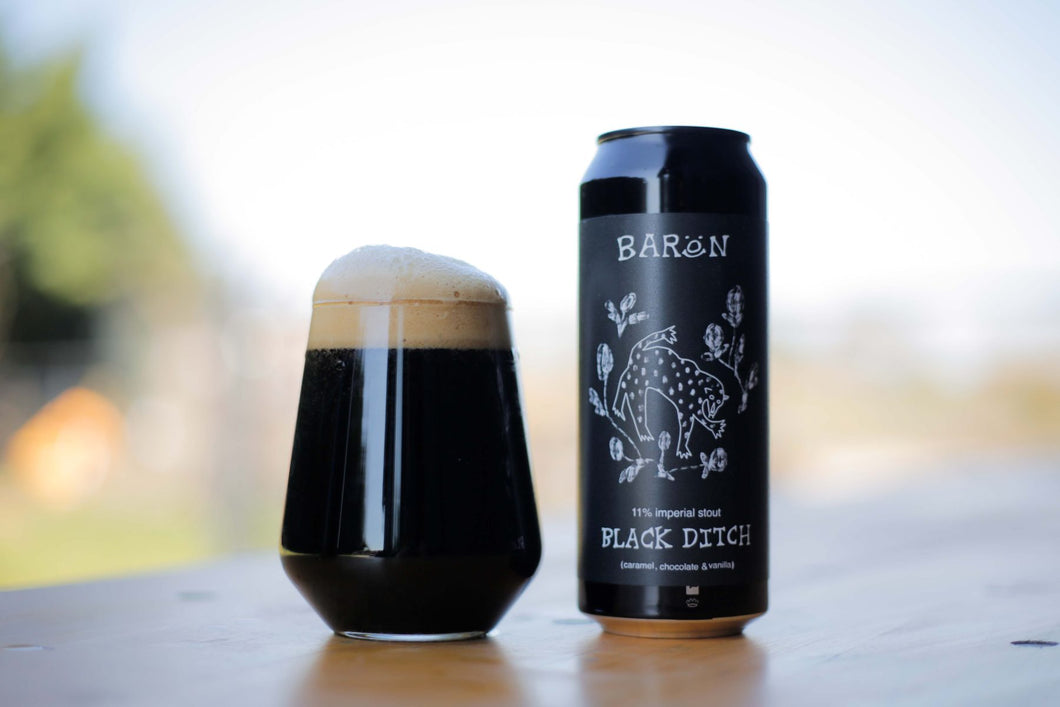 Black Ditch - Baron Brewing - Imperial Stout, 11%, 500ml Can ...