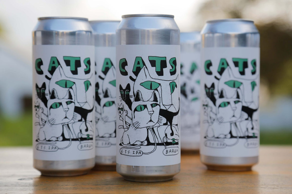 Cats - Baron Brewing - IPA, 6.5%, 500ml Can – Raynville Superstore