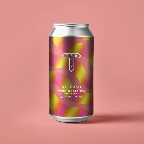 Refract - Track Brew Co - Gluten Free West Coast IPA, 7%, 440ml Can ...